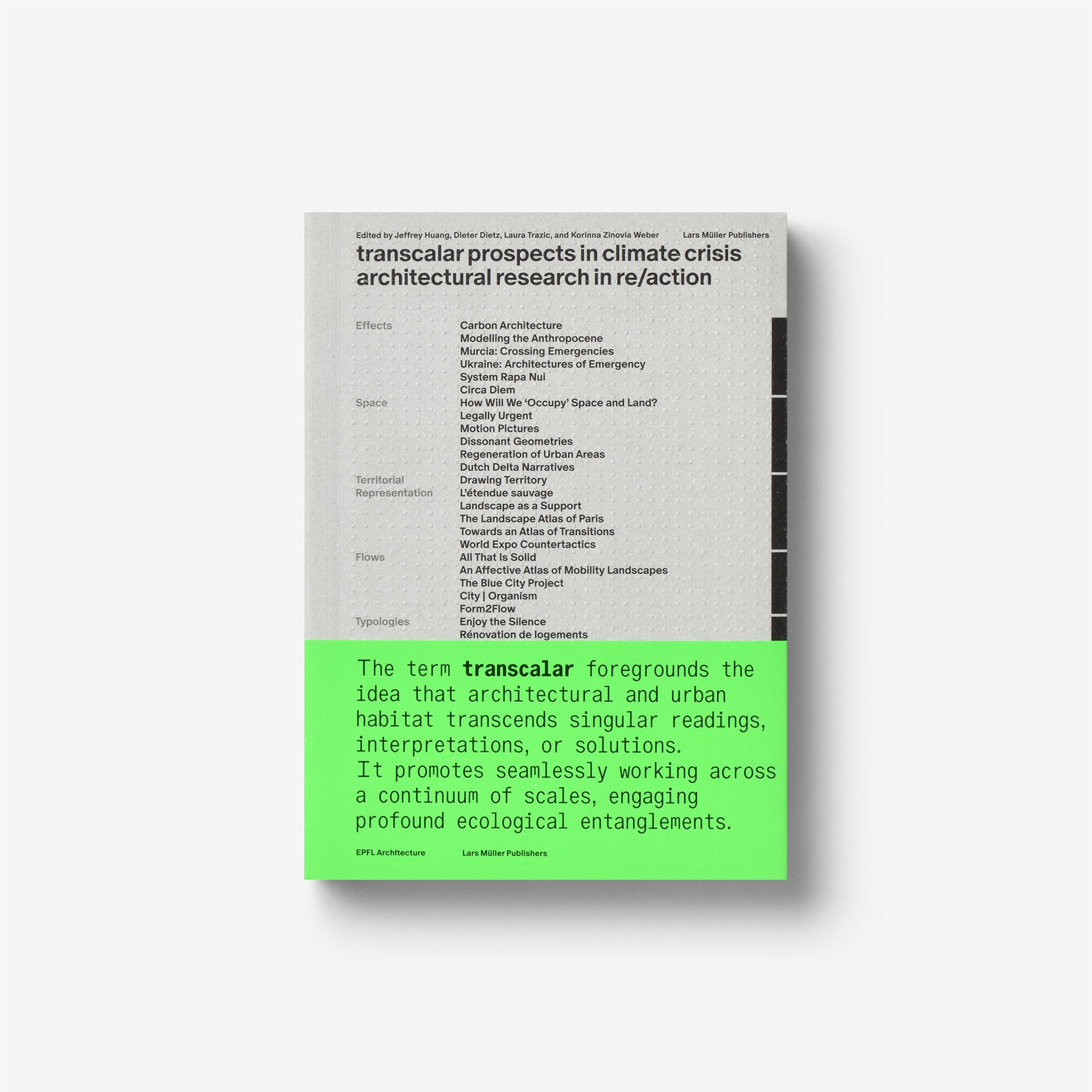 Transcalar Prospects in Climate Crisis: Architectural Research in Re/A ...